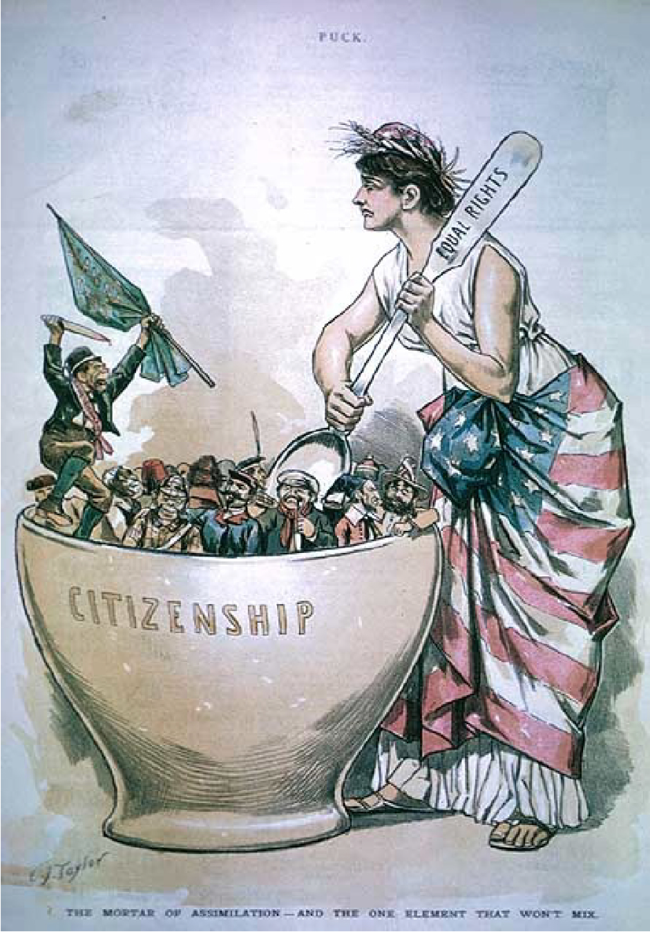 Gilded Age Immigration Cartoons - Bill of Rights Institute