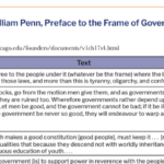 Primary Source: William Penn, Preface to the Frame of Government | Bill ...