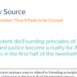 Zora Neale Hurston, "How It Feels to be Colored Me," 1928 | Bill of ...