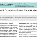 Primary Source: Excerpts from Brutus I | Bill of Rights Institute