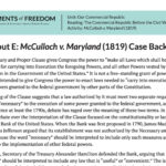 Handout E: McCulloch v. Maryland (1819) Case Background | Bill of ...