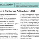 Handout E: The Sherman Antitrust Act (1890) | National Leader in Civic ...