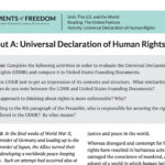 Handout A: Universal Declaration of Human Rights 2 | Bill of Rights ...