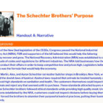 The Schechter Brothers' Purpose - Handout A: Narrative | National ...