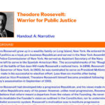 Theodore Roosevelt: Warrior for Public Justice - Handout A: Narrative ...