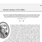 Handout A: Robert Morris (1734-1806) | Bill of Rights Institute