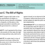 Handout C: The Bill of Rights | Bill of Rights Institute