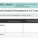 Handout D: Analysis of Amendments 4, 5, 6, 7, and 8 - Bill of Rights ...