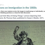 Handout C: Cartoons on Immigration in the 1800s | National Leader in ...