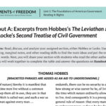 Primary Source: Excerpts from Hobbes’s The Leviathan and from Locke’s ...