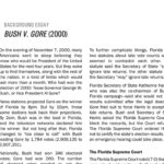 Handout A: Background Essay - Bush v. Gore (2000) | Bill of Rights ...